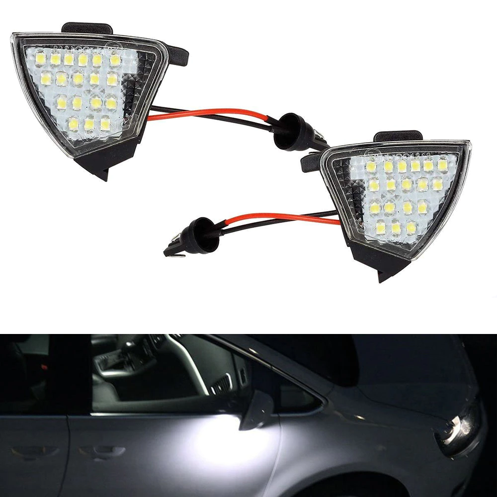 LED Mirror Puddle Lights – GTI Mania