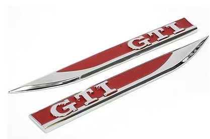 VW GTI Fender Side badge emblem (3 colors) – GTI Mania
