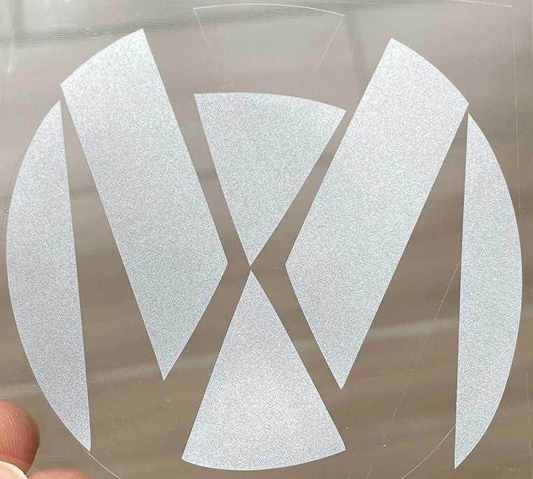 VW Rear Badge Shiny Genuine Carbon Fiber Sticker (8 colors) – GTI Mania