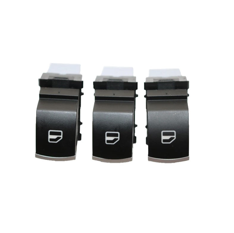VW Window Switch Button FULL SET - Chrome and Black variant – GTI Mania
